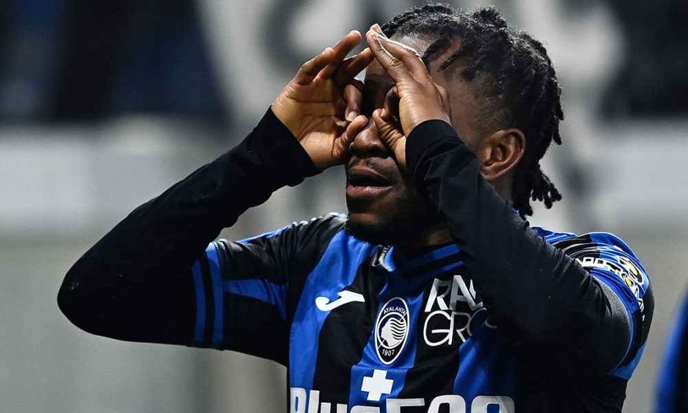 Atalanta, Lookman: «Felice per aver segnato e vinto con la Samp»