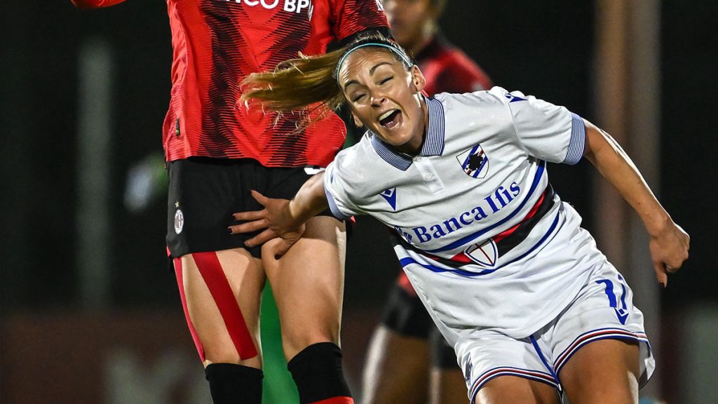 Sampdoria Women, Nora Heroum celebra l'evento Samp for People - FOTO ...