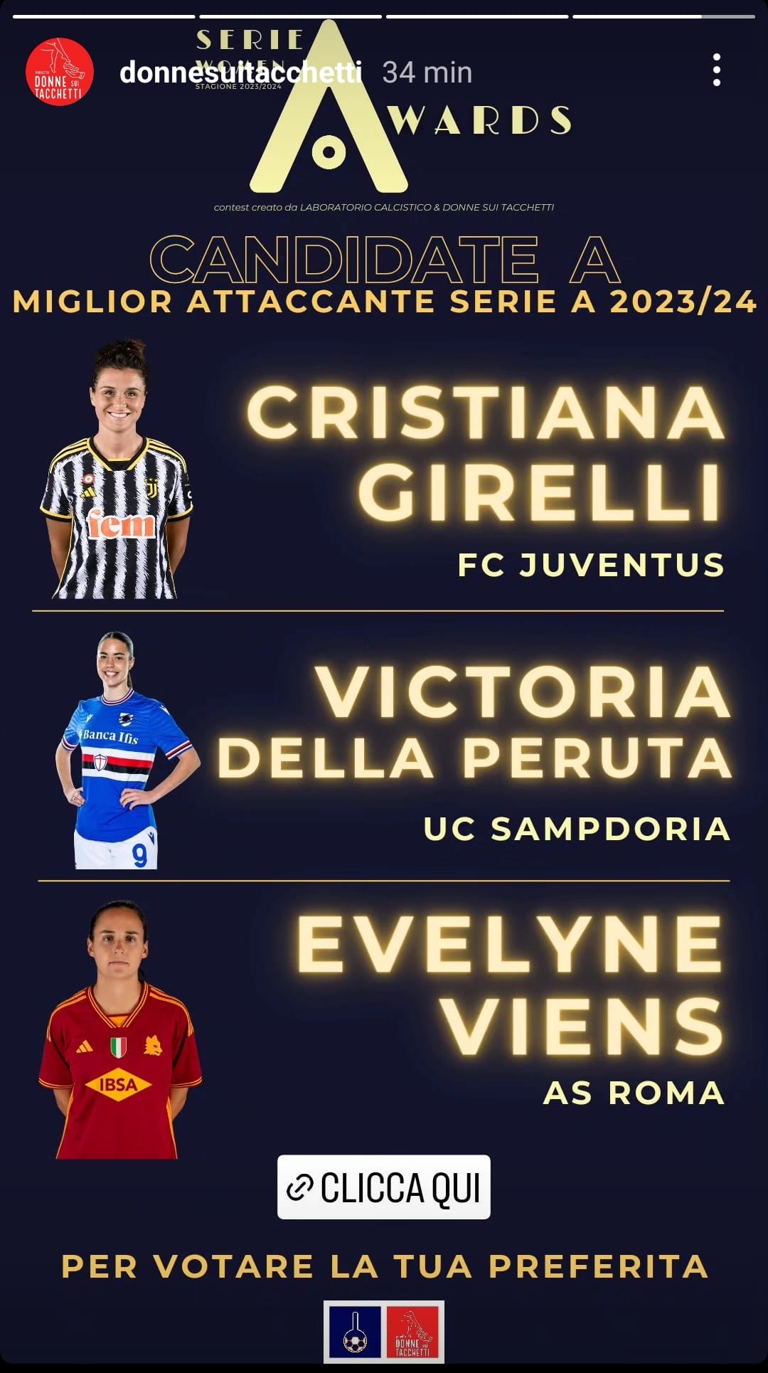 Sampdoria Women, Tori Della Peruta è nella Top 3 degli attaccanti in ...