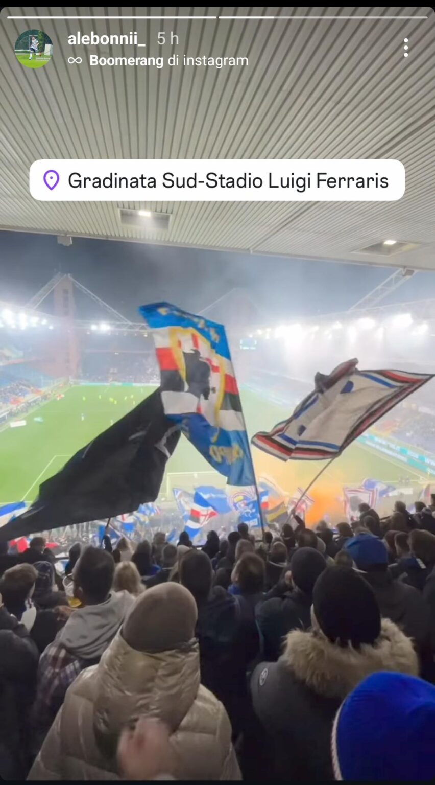 Sampdoria Under 15, Bonara torna in gradinata Sud nella sfida con il ...